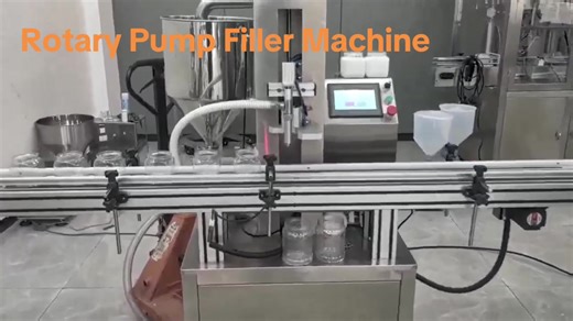 Rotary pump filler, stable and durable, easy to fill high-viscosity materials, no dripping, high precision!Increase production capacity - so much easier!#Rotary pump filler#paste filling machine#filler#Production equipment#packaging machine