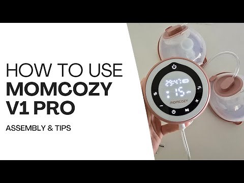 How To Use Momcozy V1 Pro Breast Pump: Complete Guide including Assembly, Setup and Tips