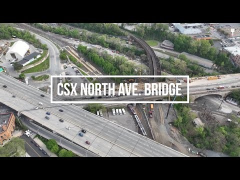 CSX North Avenue Bridge May 2025 Update