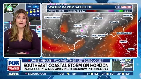 Potential coastal storm brewing for southeastern coast