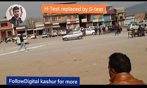 H-Test replaced by S-test. #drivingtest #rtokashmir #drivinglicense | Digital Kashur
