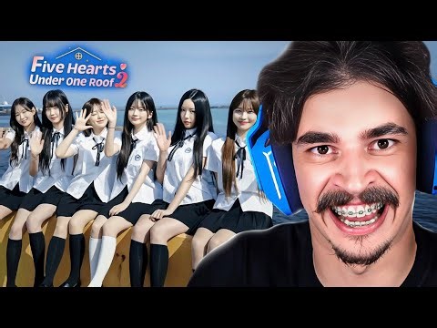 6 GAROTAS, QUAL DELAS EU VOU ESCOLHER?! - Five Hearts Under One Roof 2