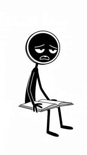 Exam Time Struggles: Stickman's Story 😭📝 | AI Animation