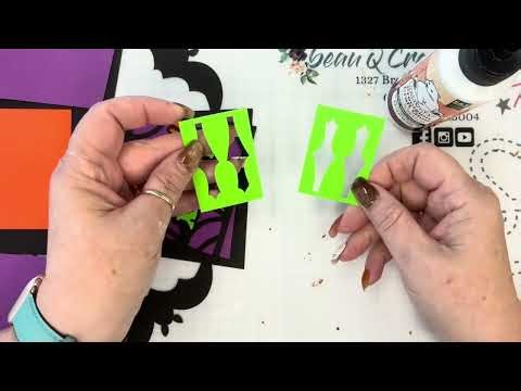 Haunted house explosion box tutorial