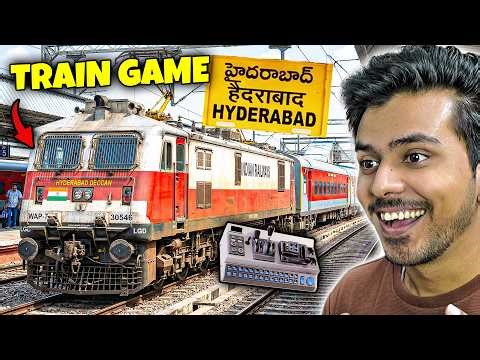 Wap 7 Action at Hyderabad Station | INDIAN TRAIN GAME