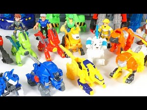 Transformers Rescue Bots Mini Cons Collection with Swift, Valor, Growl, Servo Robot Dogs!