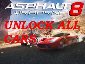 Asphalt 8:-) how to unlock all cars and get 999999999 (unlimited) credits