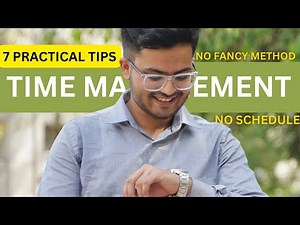How I Managed My Time in College // no scheduling, no fancy methods | 7 Time Management Tips