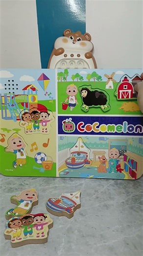 Fun Cocomelon wooden puzzle