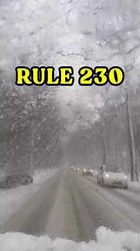 UK Highway Code Rule 230: Driving In Icy Or Snowy Weather