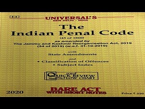 Learn all Chapters & Section of IPC in 3 days