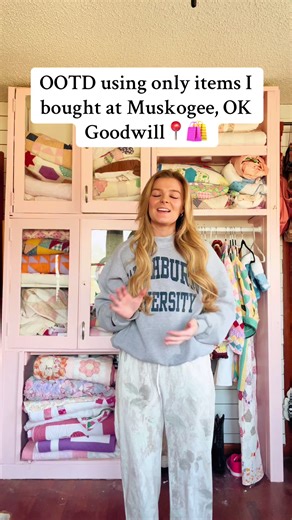 Stylish Outfit Created with Goodwill Finds in Muskogee