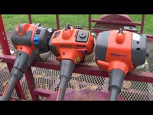 Husqvarna Trimmers 525LST 223L 128LD Comparison Video
