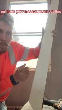 part 2 DYI (measure and cut trim for window)#viral #trimming #finishing #carpentry#dyi