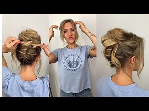 DIY Cute Updo! 🩵