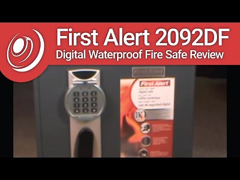 First Alert 2092DF Digital Waterproof Fire Safe Review