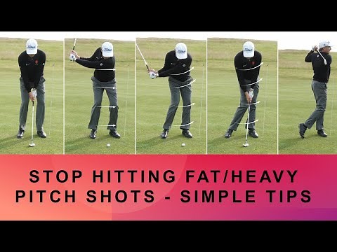 Stop Hitting Fat/Heavy Pitch Shots - Simple Tips