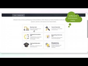 OnlineExpo Website Tour | See How It Works in Action