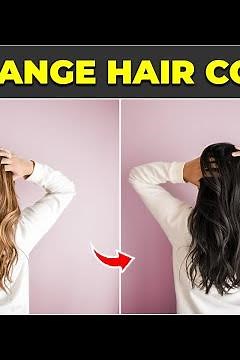 How to Change Hair Color to Black - Photoshop Tutorial