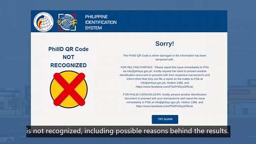 2.4K views · 27 reactions | WATCH: How to use the PHILSYS CHECK, an authentication tool to verify the authenticity of the Phil ID or National ID through QR code verification | Tabuk City Public Information Office | Facebook