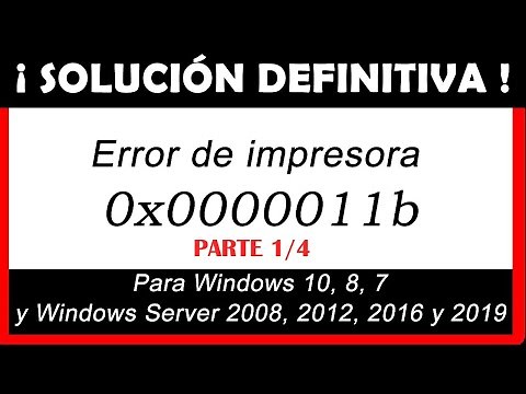 💥 ERROR 0x0000011b ✅ SOLUTION Windows 10 cannot connect to the NETWORK SHARED printer