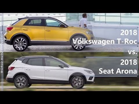 2018 Volkswagen T-Roc vs 2018 Seat Arona (technical comparison)