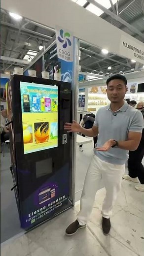 Protein shake vending machine automatic
