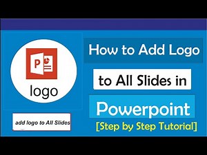 How to Add Logo to All Slides in PowerPoint