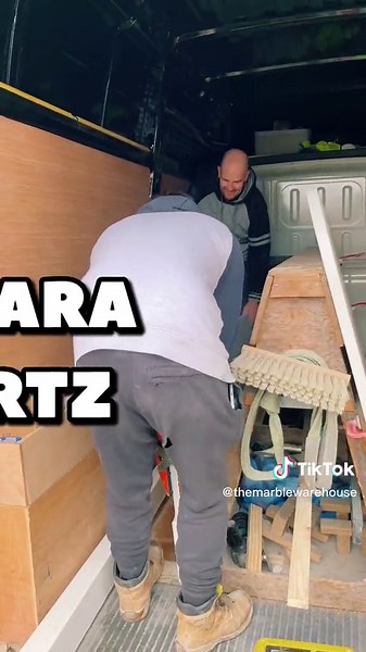 Carrara Quartz worktop installation. #carrara #carraraquartz #kitchensoftiktok #kitchenenvy #beautifulkitchen #installation #teamwork #fyp #foryoupage