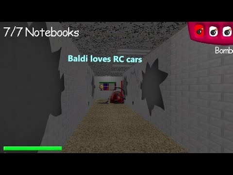 Baldi loves RC cars (baldi's basics mod)