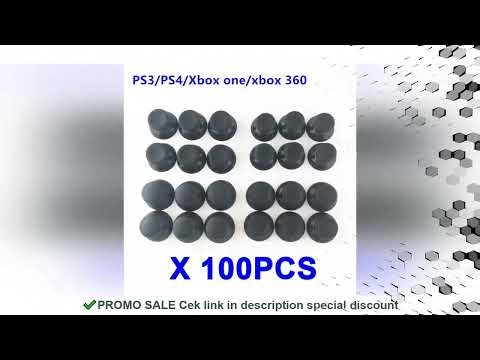 100Pcs 3D Analog Joystick Stick Replacement Module Mushroom Cap For Sony PS4 Playstation 4 5 PS5 Xbo