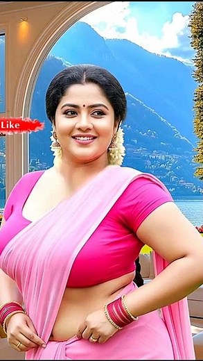 Beautiful bride is presenting herself beautifully in a pleasant environment