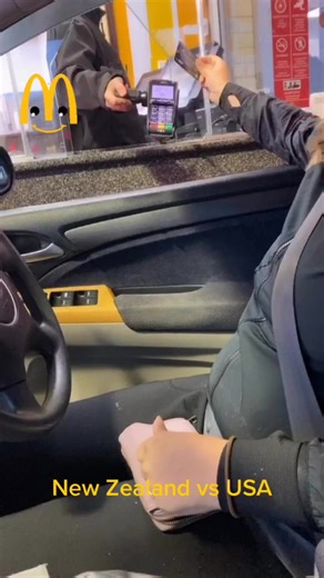 New Zealand vs USA: PayWave at McDonald's