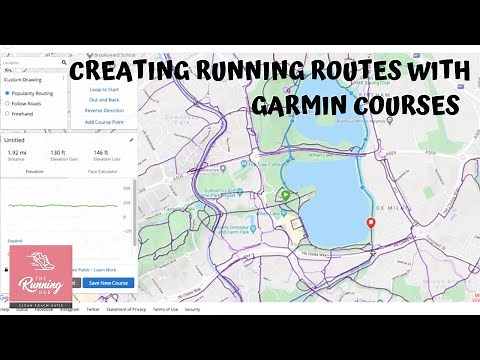 How To Create Your Own Running Route with Garmin Courses | Garmin Forerunner Fenix 6S