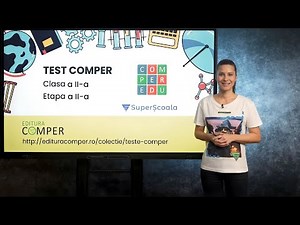 Test Comper - Etapa 2 - 1 - Matematica - Clasa II-a