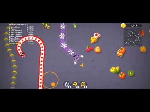 🐍WORMSZONE.IO | Giant Slither Snake Top 01 🏆 | Epic Worms Zone Biggest Snake Gameplay! | zone.2.0