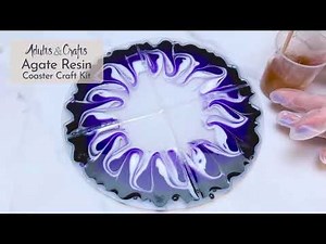 DIY Agate Resin Coaster Kit