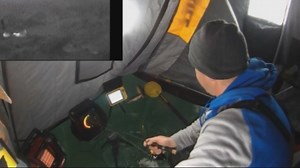 Auqa-Vu Micro 5 Plus/Humminbird Flasher tandem. Using both to pinpoint and catch more fish! With Chequamegon Bay Fishing Fanatics | Aqua-Vu