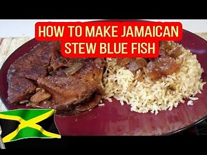 How To Make Jamaican Brown Stew Blue Snapper Steak Fish | Recipe