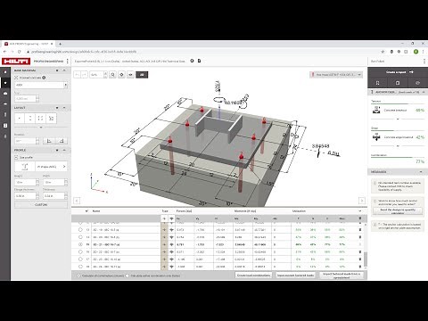 Base Plate Anchorage Design Using RISAConnection & Hilti PROFIS Engineering