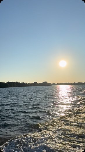 Day 101 Aboard the Iron Marriage on our Great Loop Adventure. A gorgeous early morning sunrise accompanied Rick and I as we left Kingston, Ontario for our 70 mile trek to Trenton. We were cruising this morning and made it to Trenton in 5 1/2 hours. It was a little breezy but outside of that a good day with smooth traveling. I am excited that night. Must be all that Vitamin Sea!! 😉 #aboardtheironmarriage #ironmarriage #greatloop #emptynesters #vlog #fyp #wateractivities #outdooractivities #boatl