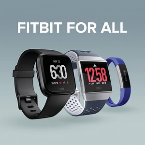 There is now a Fitbit for everyone in your family! Get healthy and fit together with our new smartwatch, our first kid’s activity tracker and more: fitbit.com/whats-new #FitbitForAll | Fitbit
