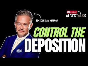 How to Handle Evasive Witnesses in a Deposition | Deposition Strategies with Mike Alder ‪@AlderTalk‬