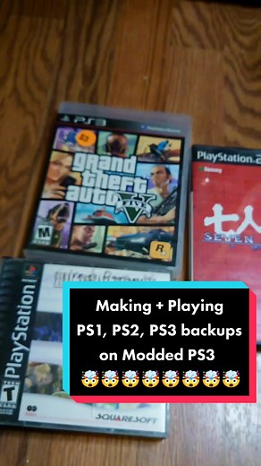 PS3 Backup Guide: Make & Play PS1, PS2, PS3 Games