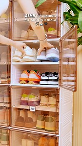 39K views · 132 reactions | ANTBOX | One Shoe Cabinet. Four Sizes. Countless Possibilities.  From Compact to Complete – Choose 6, 9, 12 or 16-pair versions.  Stackable & Modular Design – Perfect for small spaces, families, or sneakerheads. ⚡ No Tools. No Stress. Just Easy Setup.  Strong Structure. Sleek Finish. Storage that works like it was made for you — because it is.  Click the link in our bio to get started. | Ant Box | Facebook