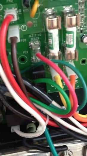 Hot Springs Relay Hot Tub Electrical Wire Hookup