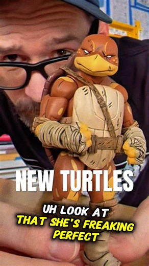 MISS MOJA 🐢 An Instant CLASSIC Ninja Turtle! NECA LAST RONIN - NEW TMNT toys! - Art Vlog