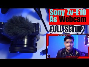 How to use Sony ZV E10 as Webcam Easily in PC or Mac (Webcam Quality Test)