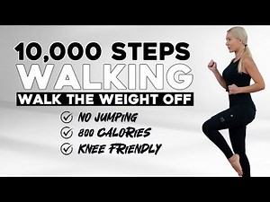 10000 Steps Workout | Fun, Low Impact, No Jumping Workout | Walk at Home with Improved Health💓