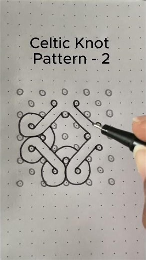 So Satisfying 🌀 | Easy Twist & Loop Pattern Anyone Can Draw - Part 2